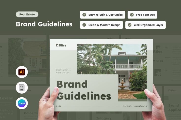 20+ Best Canva Brand Kits & Guidelines - Shack Design