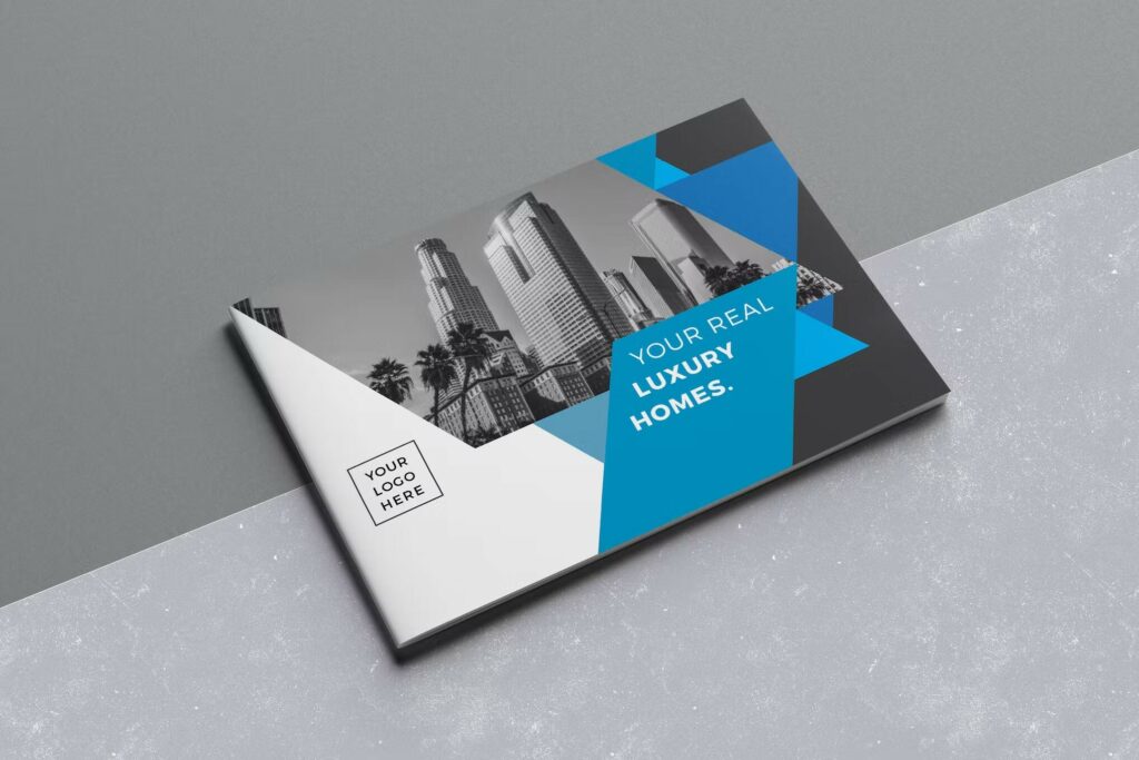 20+ Template & Contoh Desain Brosur Real Estat Kreatif - desainae.com