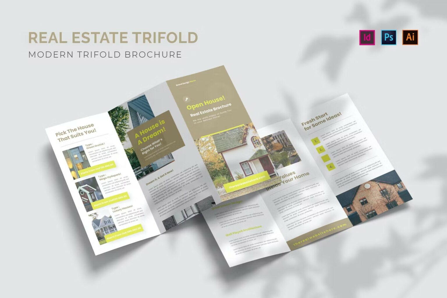 20+ Creative Real Estate Brochure Design Templates & Examples – Yes Web ...