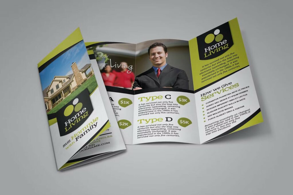 20+ Creative Real Estate Brochure Design Templates & Examples – Yes Web ...