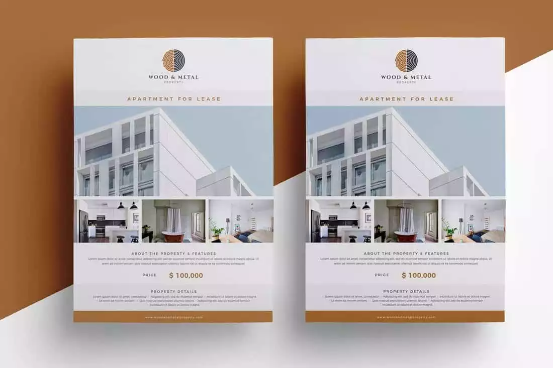 Real Estate InDesign Flyer Template | Design Shack