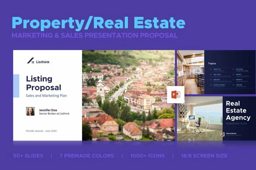 30+ Real Estate PowerPoint Templates (For Property Listings) 2024 ...