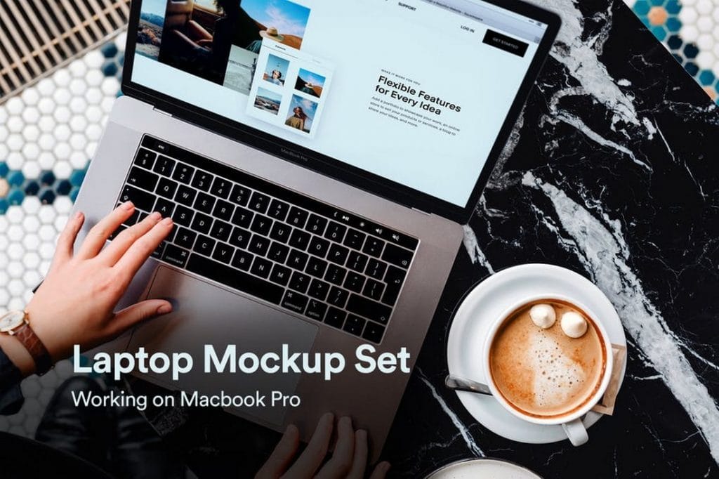 50+ Laptop Mockup Templates (PSD & PNG) | Design Shack
