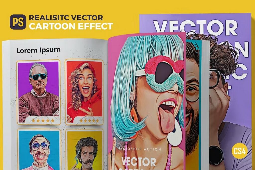 40+ Best Photoshop Cartoon Effects (Photo to Cartoon Actions & Plugins ...
