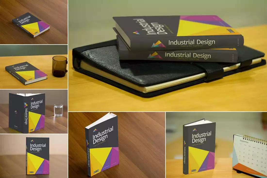 Realistic Book Cover Mockup Templates | Design Shack