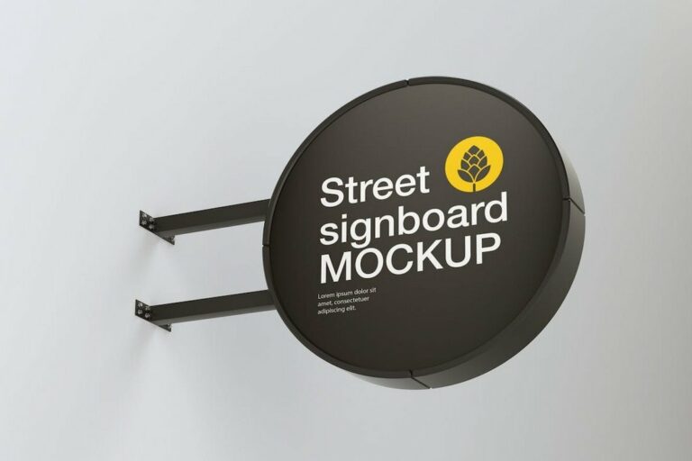 30+ Best Sign Templates & Mockups | Design Shack
