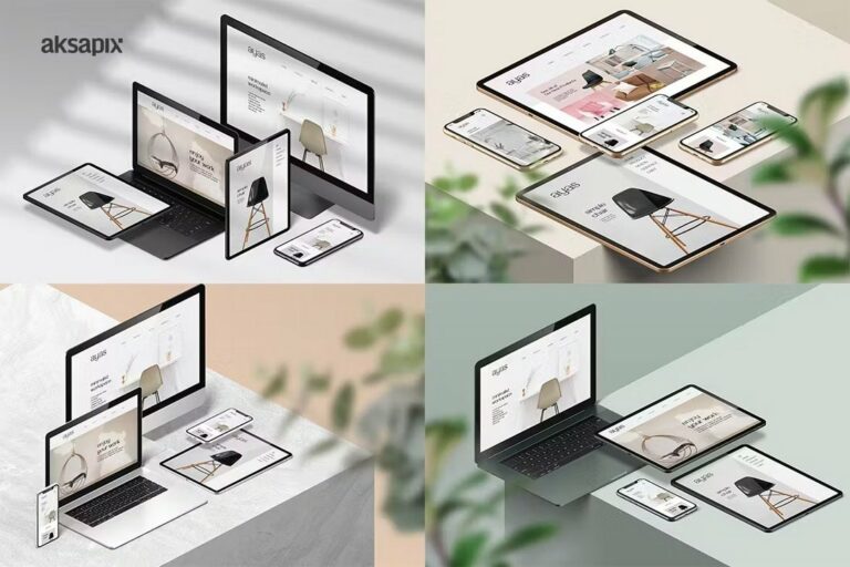 50+ Best Responsive Website & App Mockup Templates | Design Shack