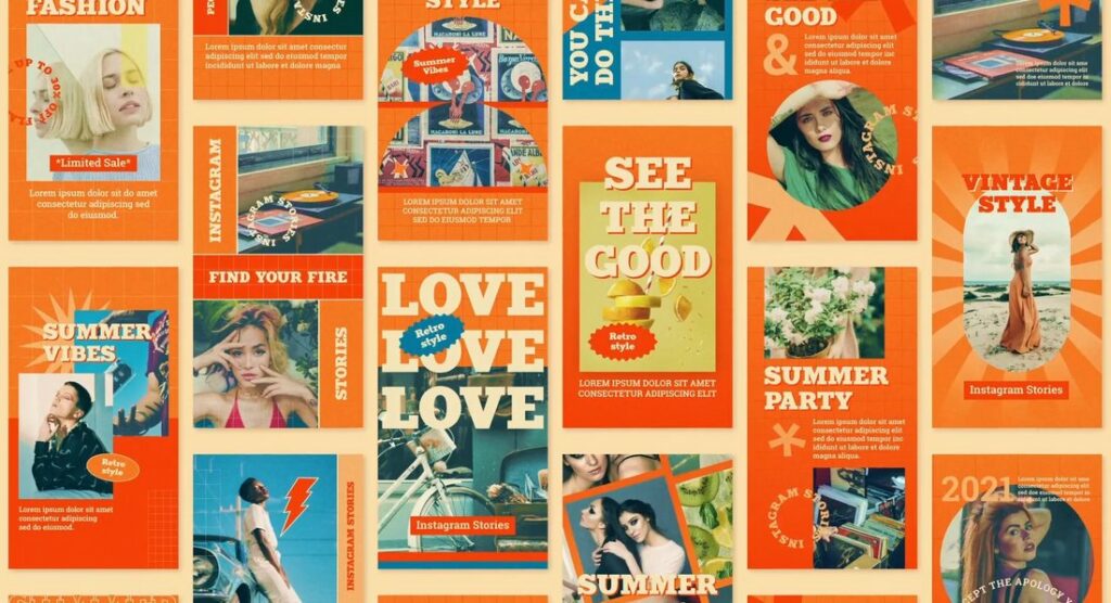 20+ Vertical Video Templates for Premiere Pro (For Instagram + More ...