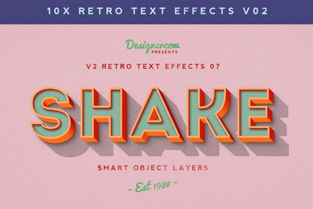 35+ Best Retro Text Effects & Styles – Yes Web Designs