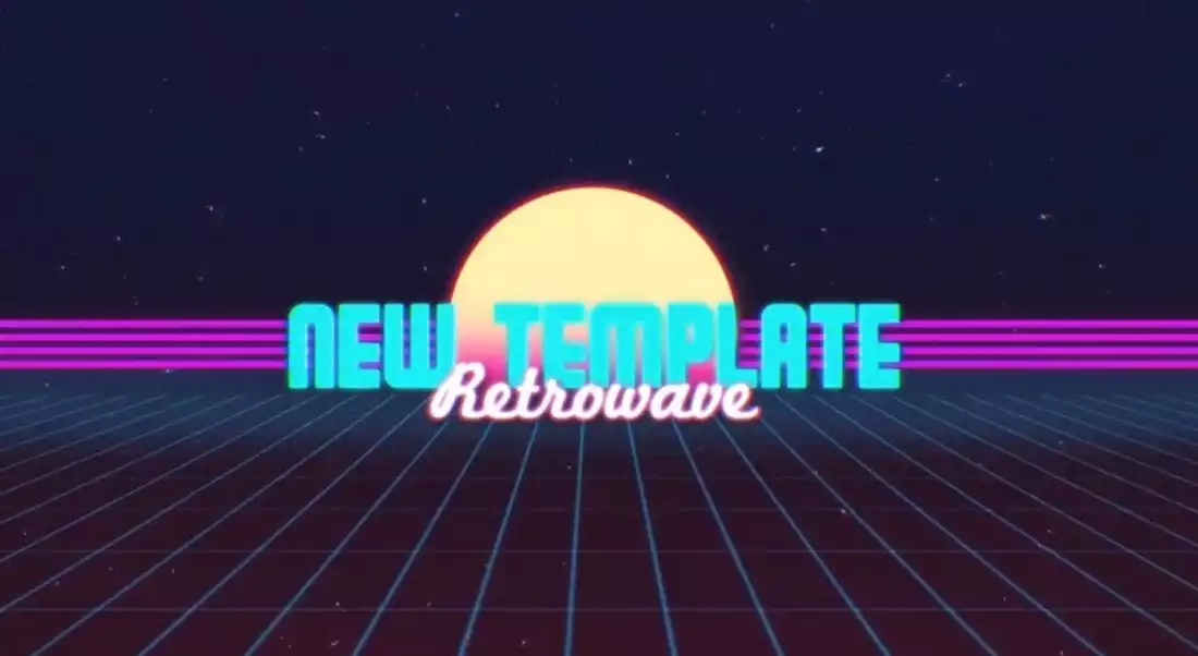 Retro Title Title Template | Design Shack