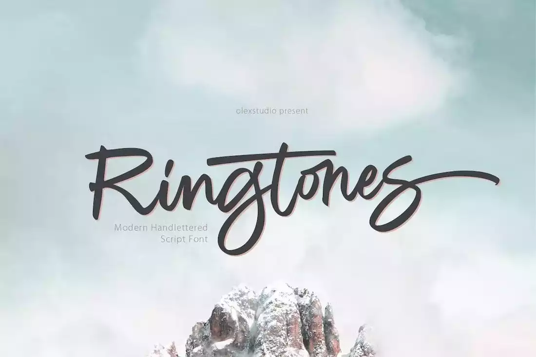 Ringtones Font | Design Shack