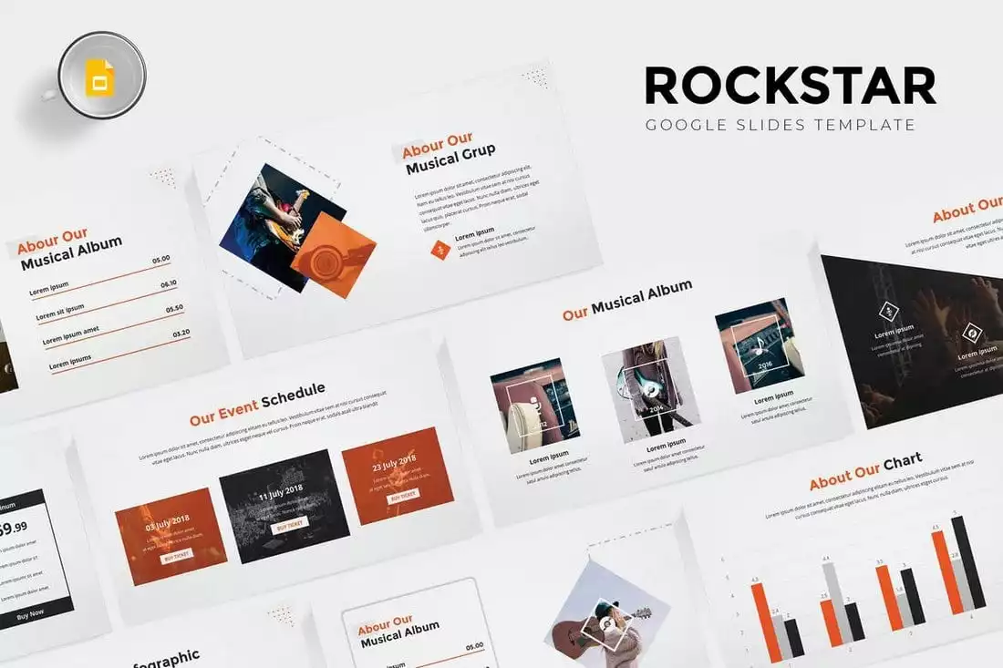 Rockstar Presentation Template | Design Shack