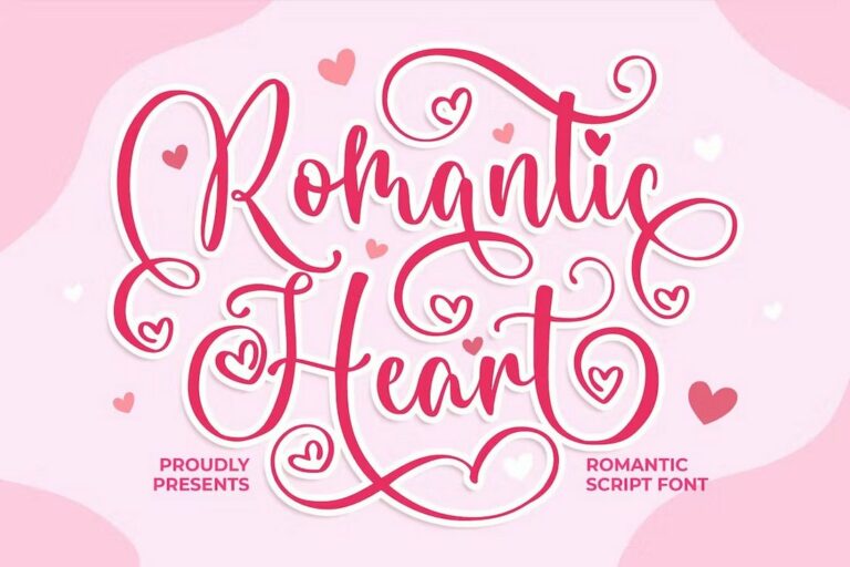 25+ Best Love & Romantic Fonts | Design Shack