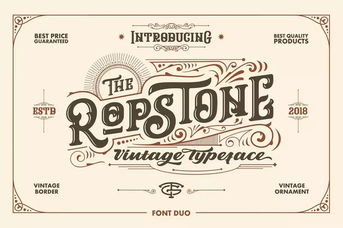 Ropstone Font | Design Shack