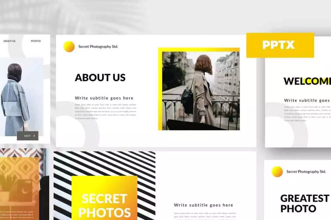 SCRET Presentation Template | Design Shack