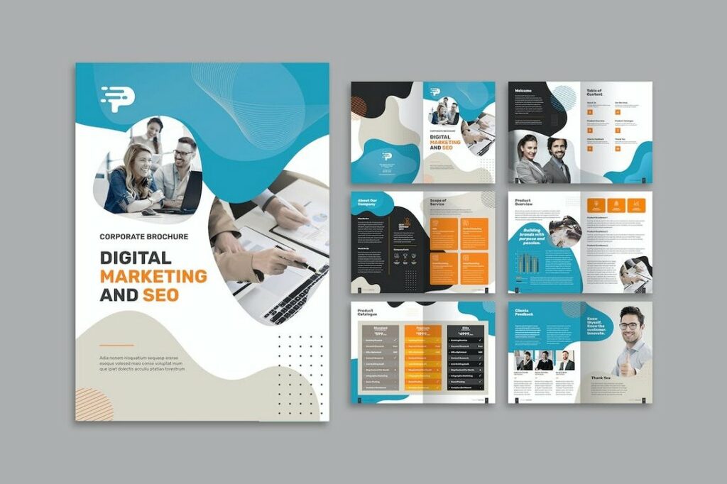 20+ Best Marketing & Sales Brochure Template Examples | Design Shack