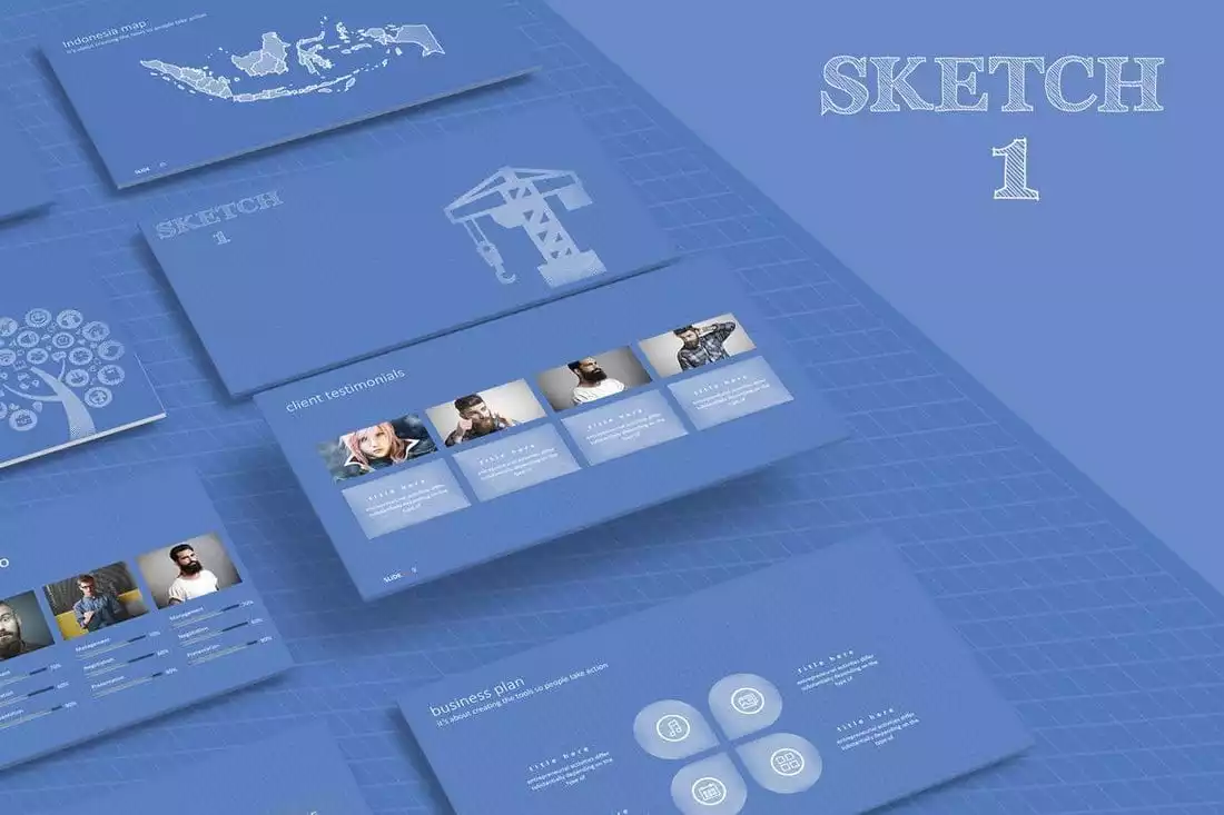 SKETCH 1 PowerPoint Template | Design Shack
