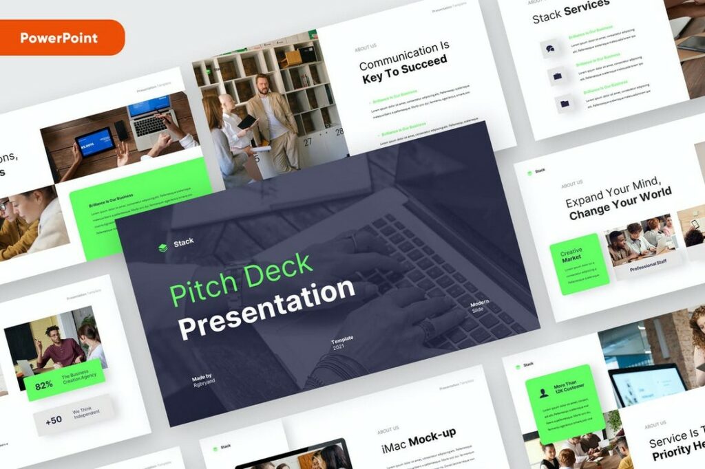 40+ Best Startup Pitch Deck Templates for PowerPoint 2021 - Shack Design