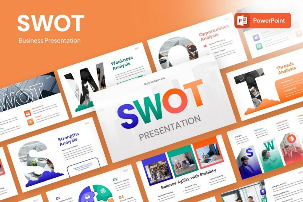 20+ Template PowerPoint Analisis SWOT Terbaik - desainae.com