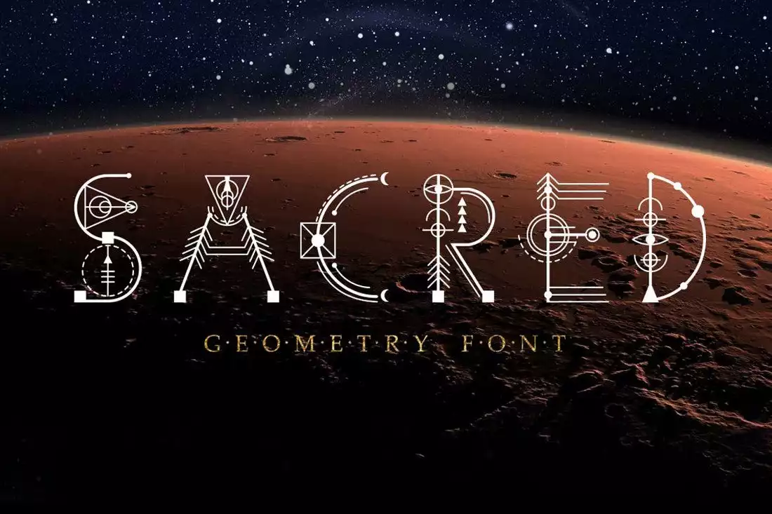 Sacred Word Font
