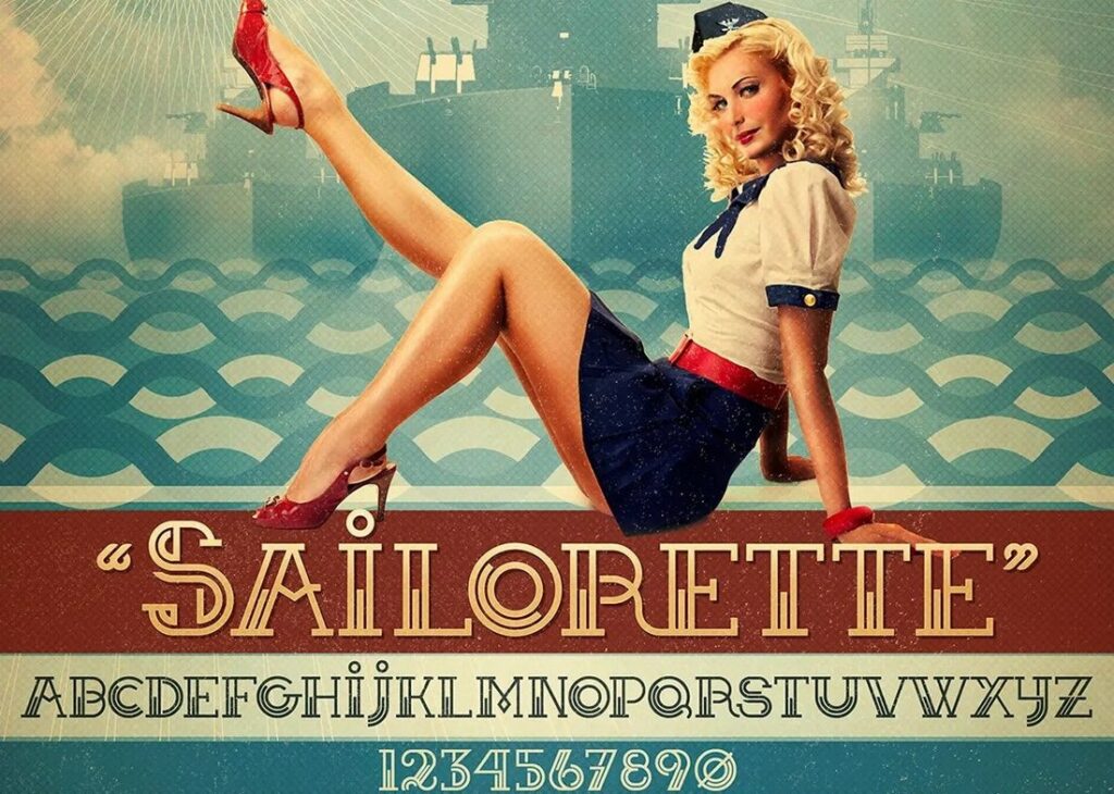 20+ Best Nautical Fonts (Sea + Sailing Style Fonts) | Design Shack