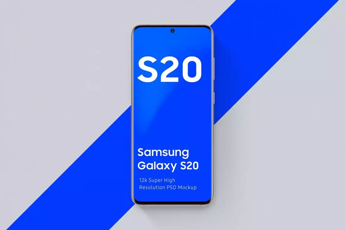 Samsung Galaxy S20 Mockup | Design Shack