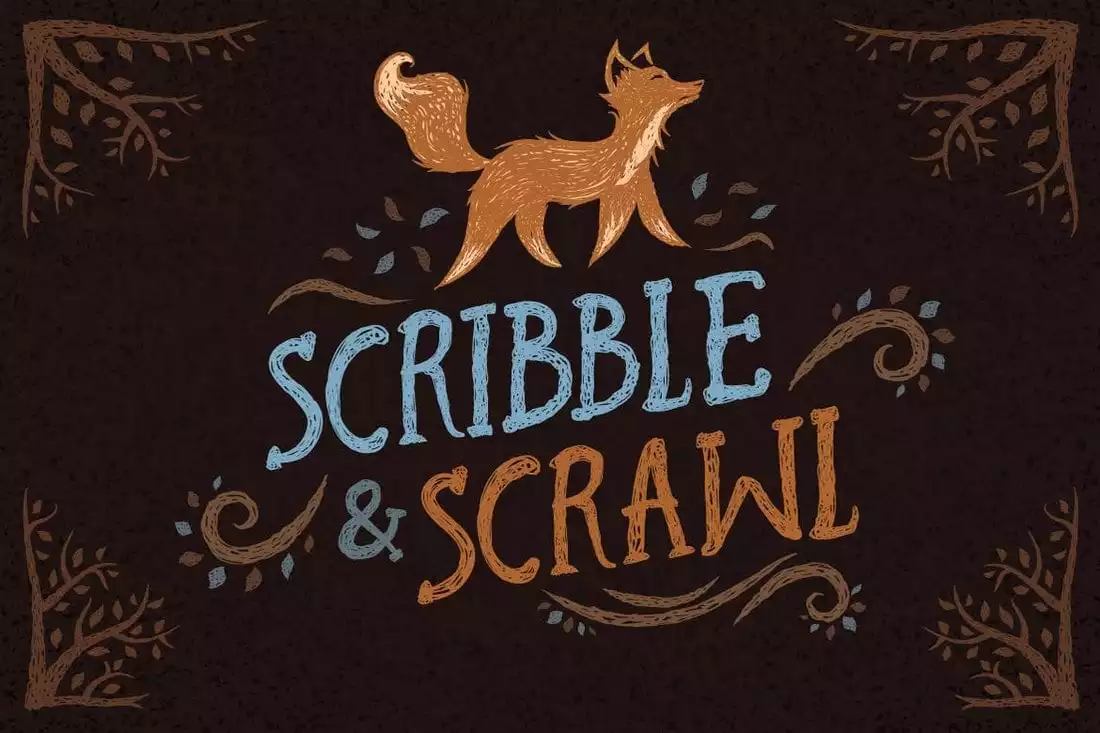 Scribble & Scrawl Brushes | Design Shack