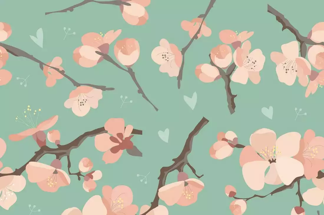 Seamless Spring Flowers Pattern | Design Shack