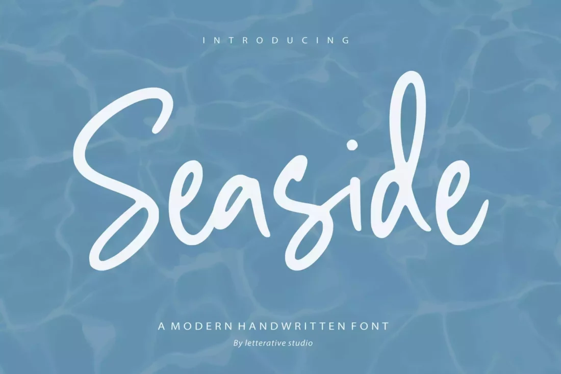 Seaside Font | Design Shack