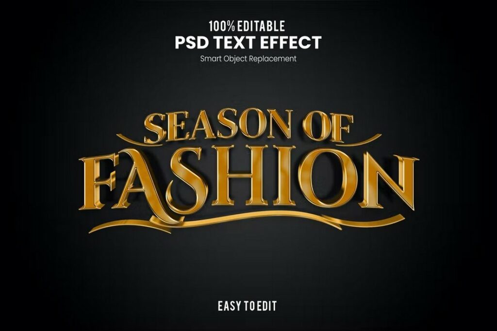 40+ Best Photoshop Text Effects 2022 (Free & Premium) | Design Shack