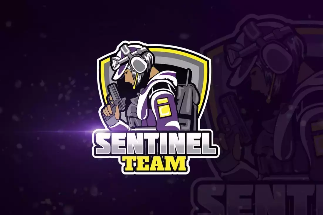 Sentinel Mascot & eSports Gaming Logo | Design Shack