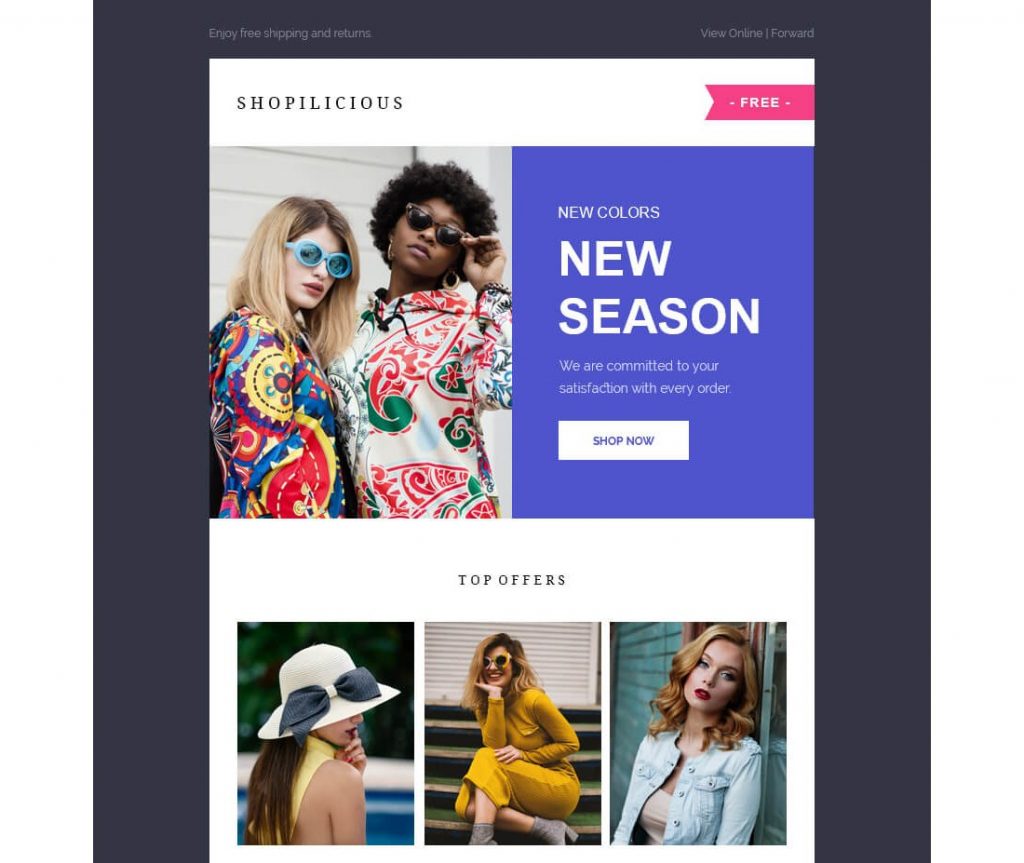 40+ Modern Responsive Email Templates 2021 | Design Shack