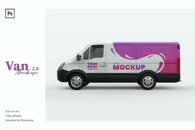 30+ Template Mobil & Van Decal dan Bungkus Mockup - desainae.com