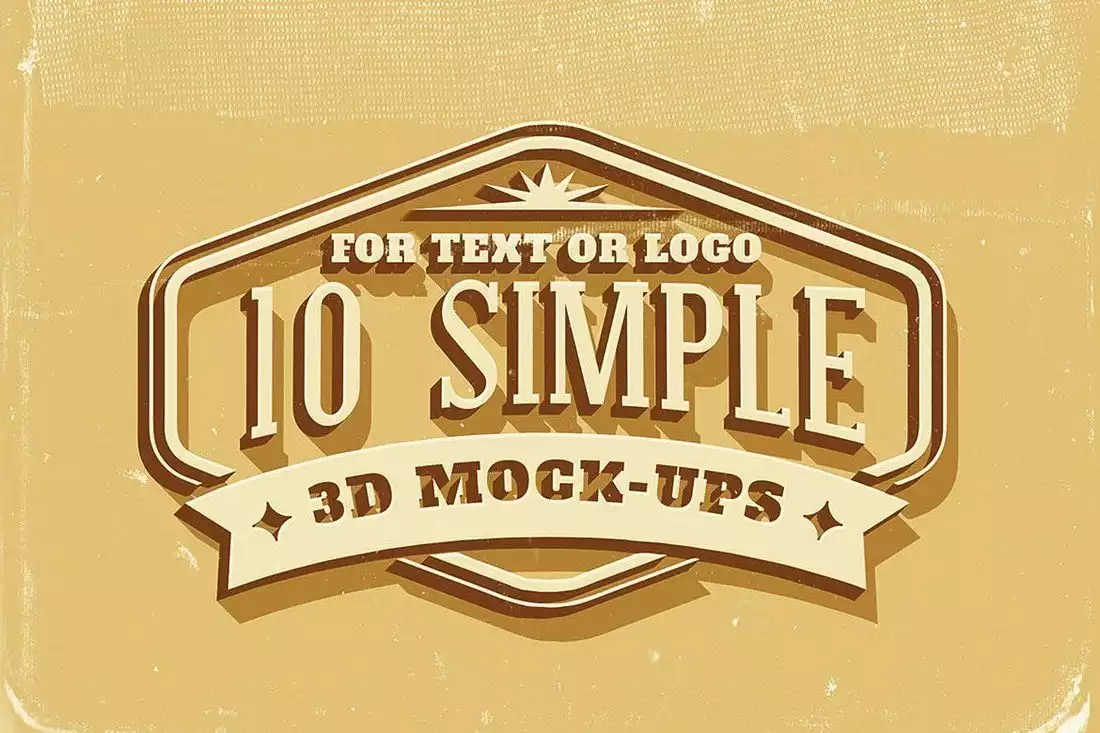Simple 3D Text and Logo Effects | Design Shack