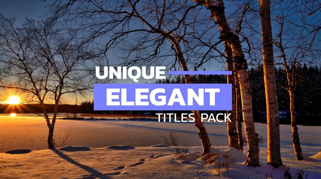 90+ Best Premiere Pro Animated Title Templates 2025 | Design Shack