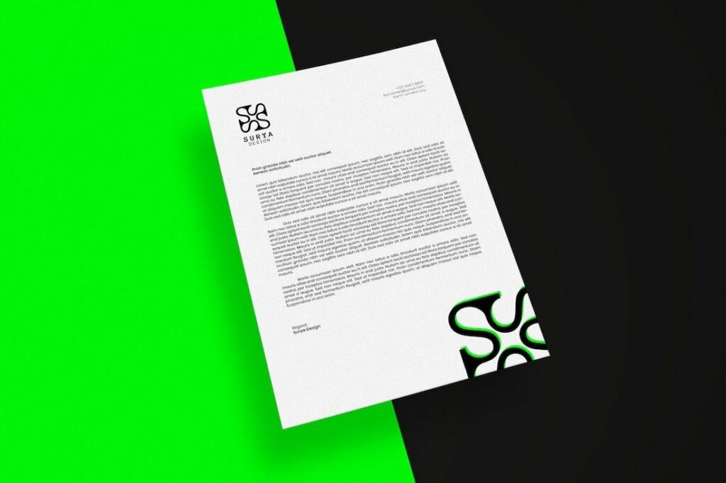 30+ Templat Mockup Kop Surat (Gratis & Pro) - desainae.com