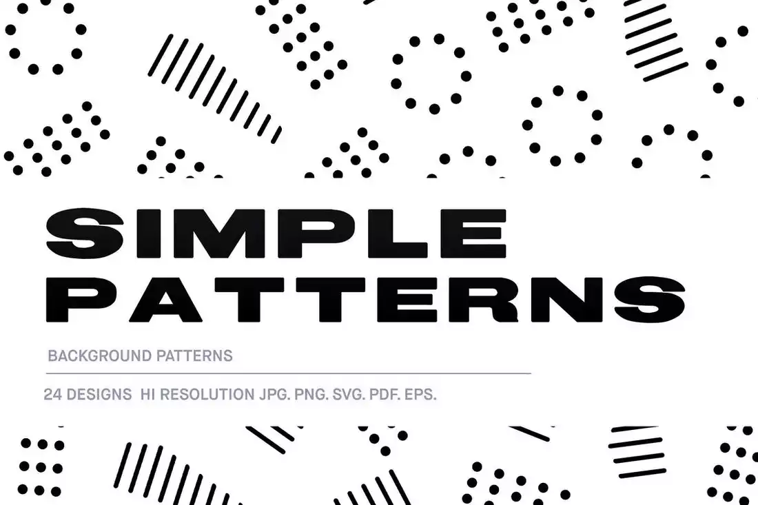 Simple Seamless Patterns | Design Shack