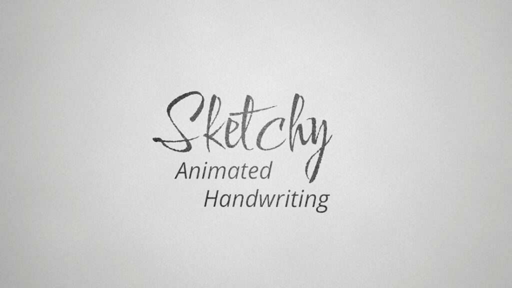 25+ Handwriting Text Templates for After Effects | Design Shack