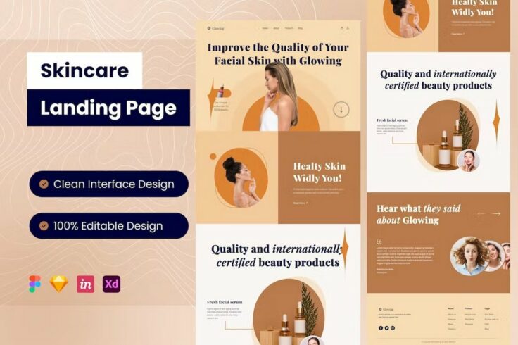 35+ Best Adobe XD Website Templates (Free & Pro) | Design Shack