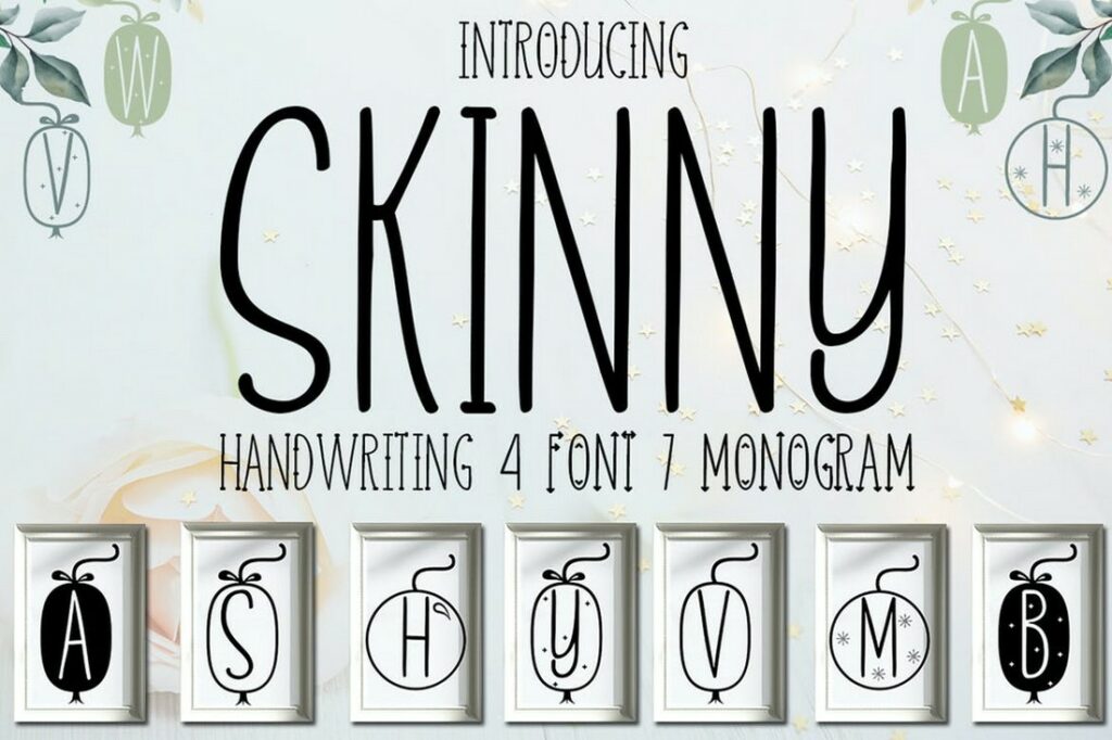 27+ Best Thin & Skinny Fonts in 2025 | Design Shack