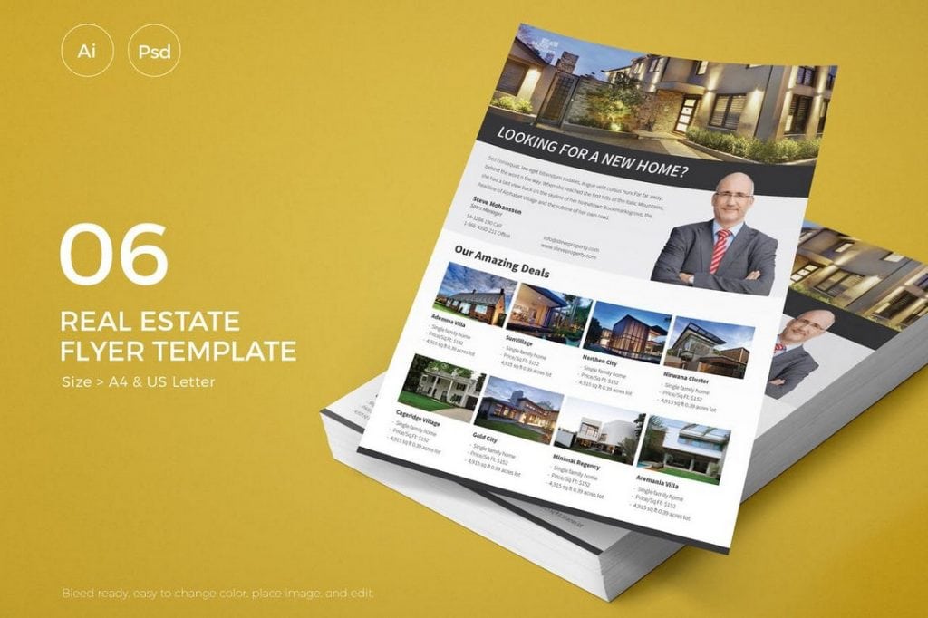 35+ Best Real Estate Flyer Templates 2021 – Yes Web Designs