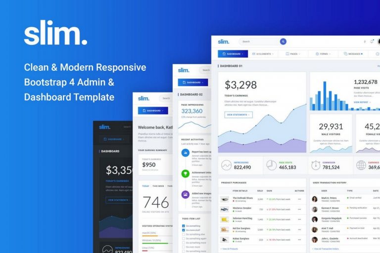 40+ Best Bootstrap Admin Templates of 2025 | Design Shack