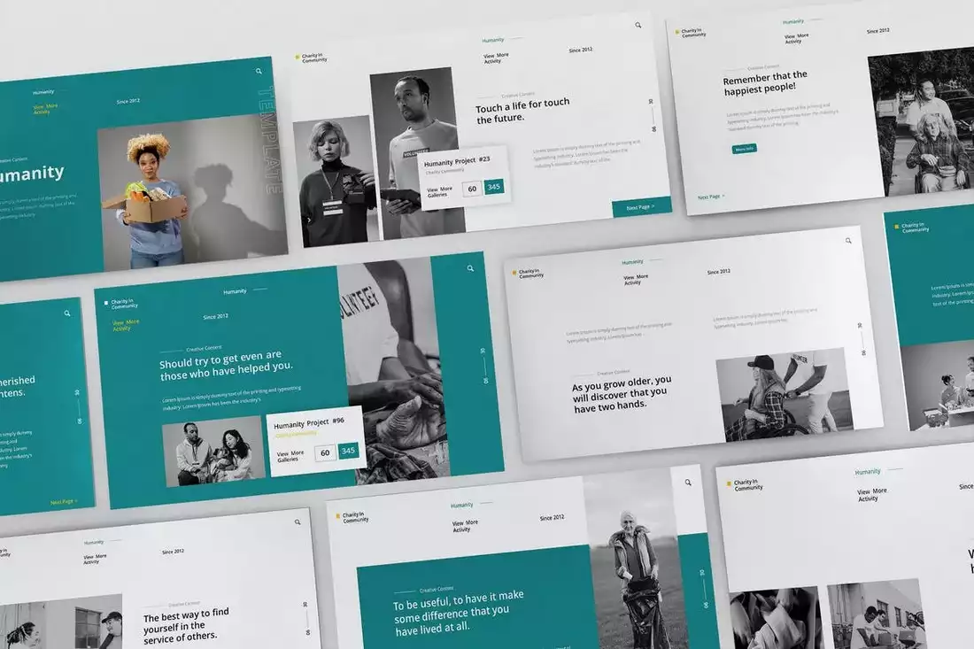 Social Humanity Presentation Template | Design Shack