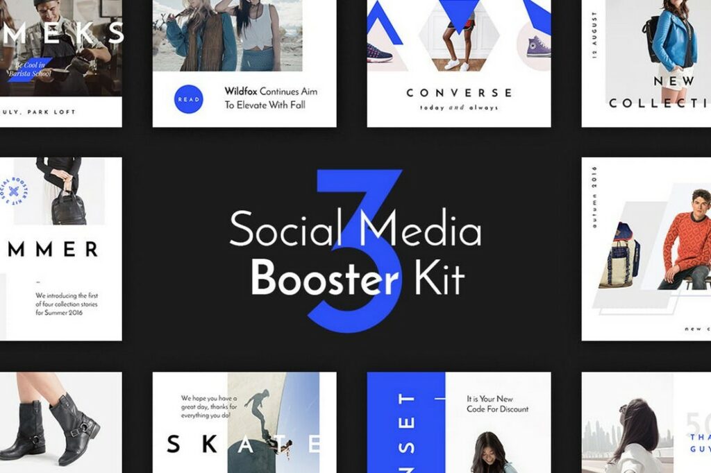 120+ Best Social Media Kit Templates & Graphics 2025 | Design Shack