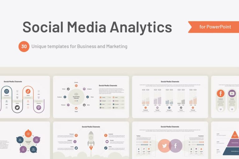 20+ Best Social Media Marketing PowerPoint Templates | Design Shack