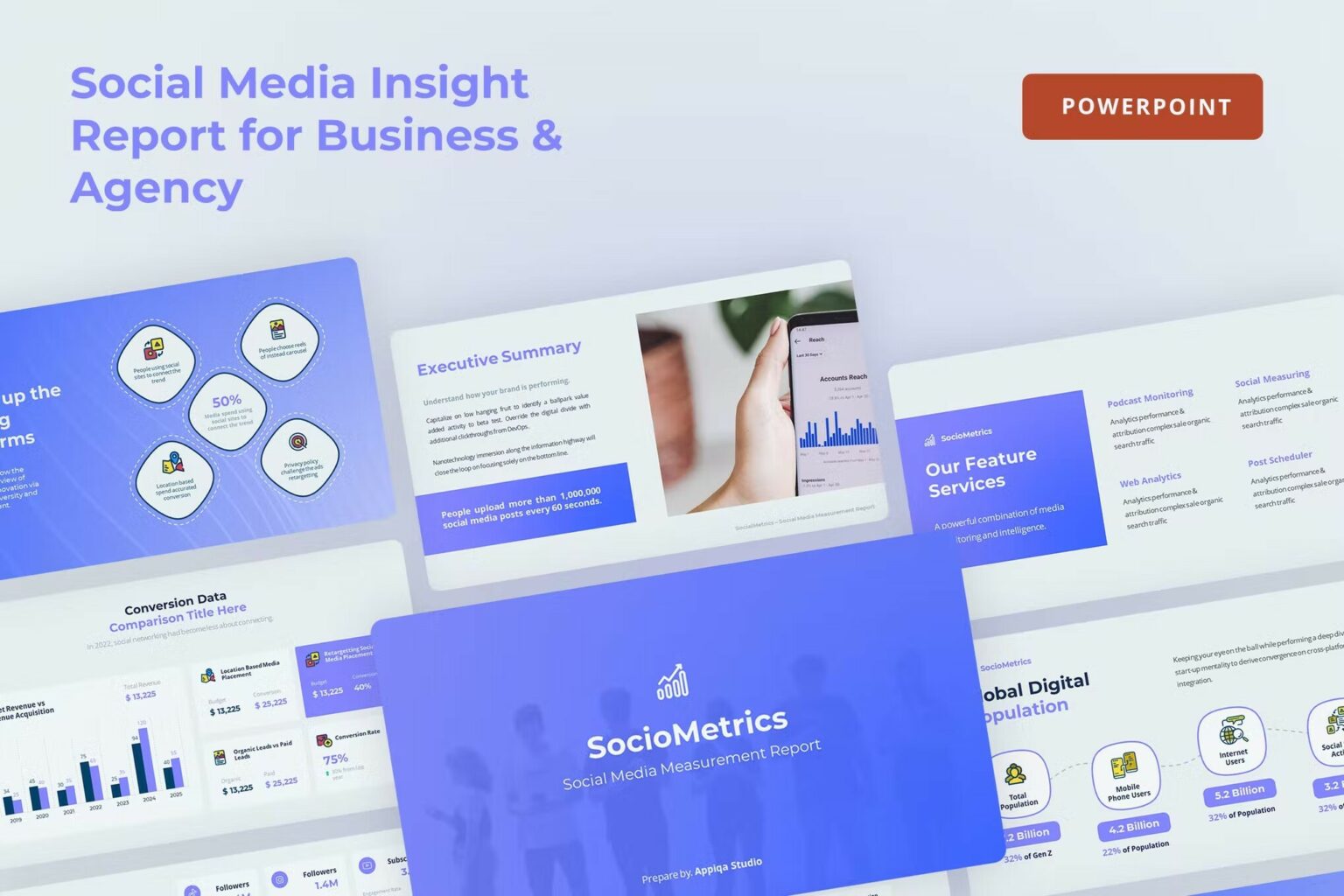 20+ Best Social Media Marketing PowerPoint Templates | Design Shack