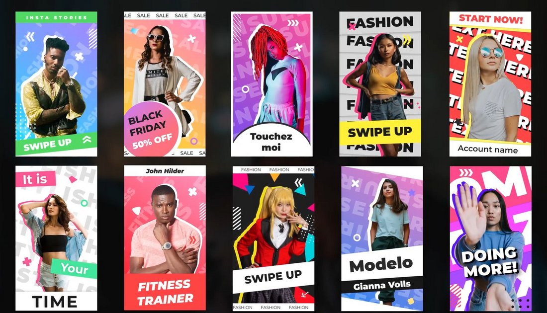 20 Vertical Video Templates For Premiere Pro For Instagram More 