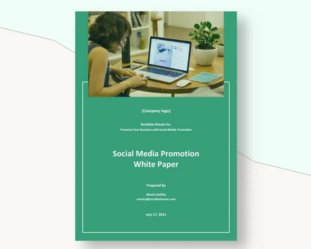 20+ Best White Paper Templates for Word & InDesign – Yes Web Designs