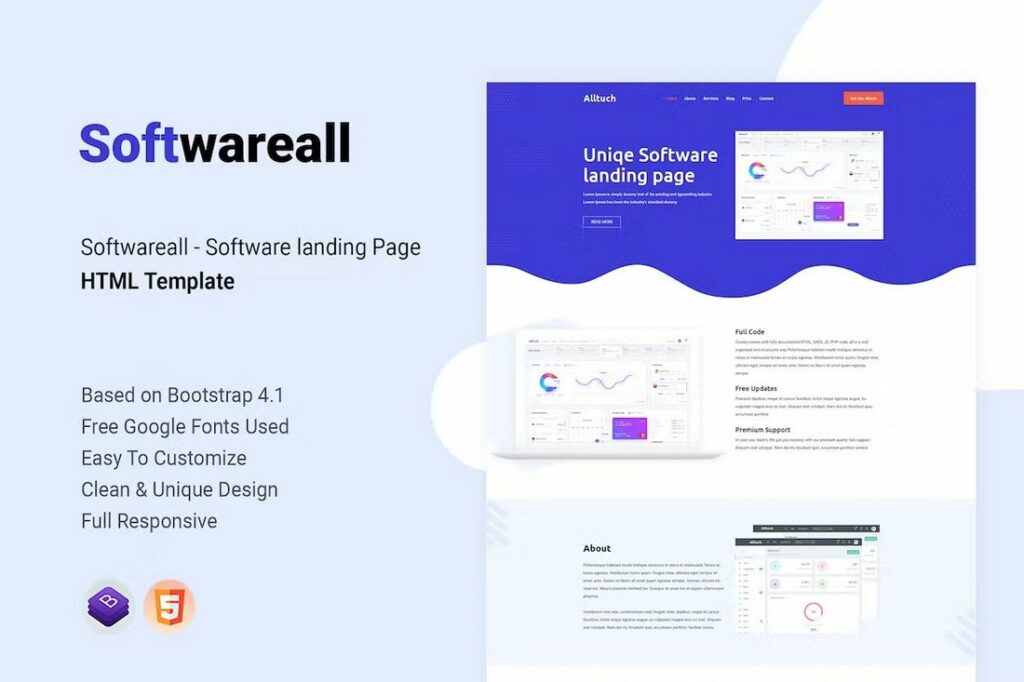 70+ Best App Landing Page Templates 2025 | Design Shack