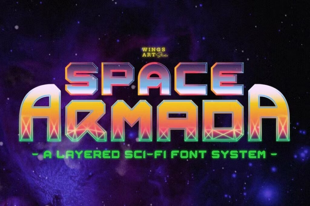 60+ Best Space Fonts (Free & Pro) 2023 - Shack Design